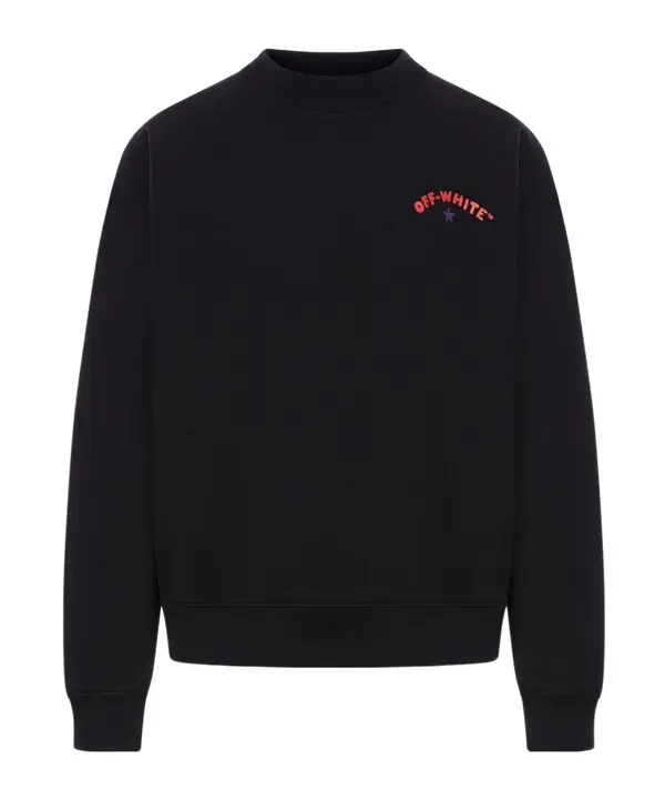 Off-White Logo Printed Crewneck Sweatshirt