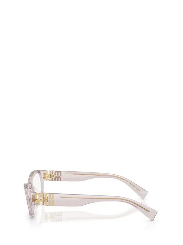 Miu Miu Geometric Frame Eyeglasses - Pink