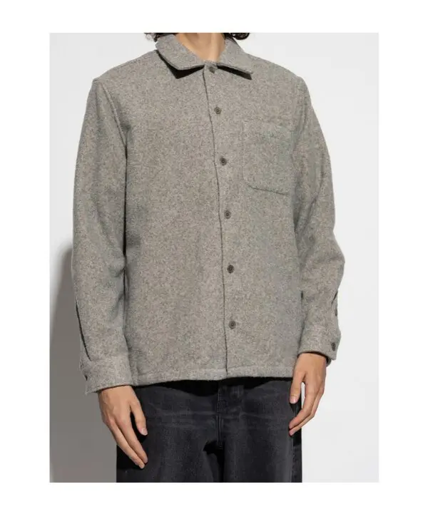 SAMSOE SAMSOE Sadamon Jj Overshirt - Gray