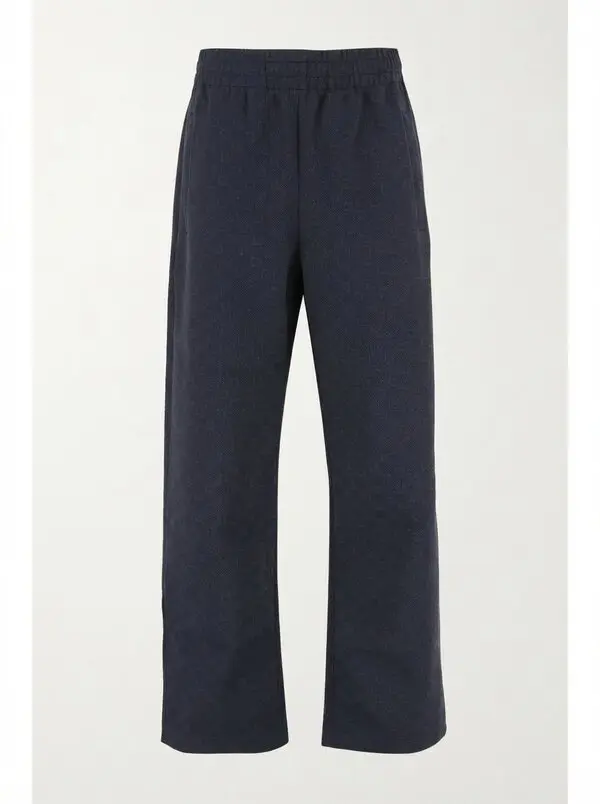 Gucci Stretch Trousers With Gg Motif