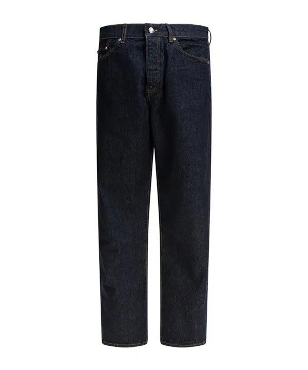 StÜssy Straight Leg Jeans - Black