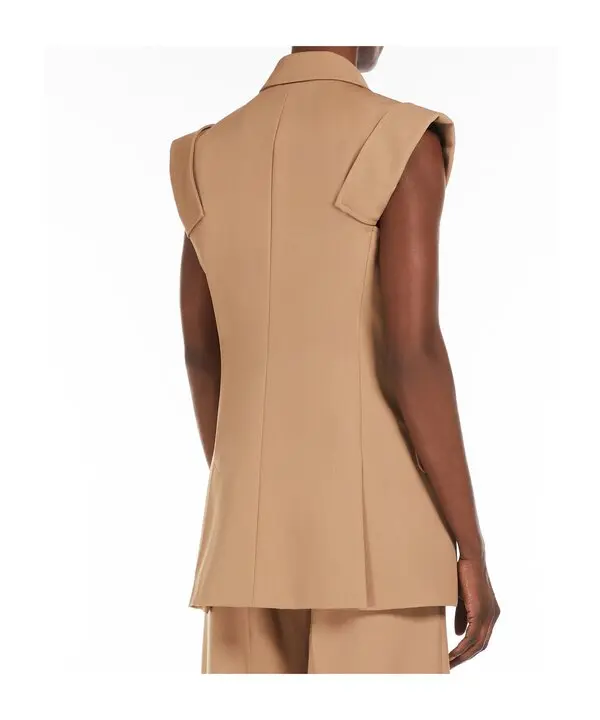 Max Mara Bergamo Single-breasted Vest
