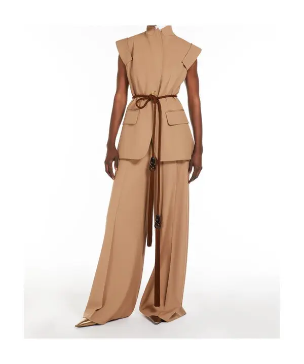 Max Mara Bergamo Single-breasted Vest