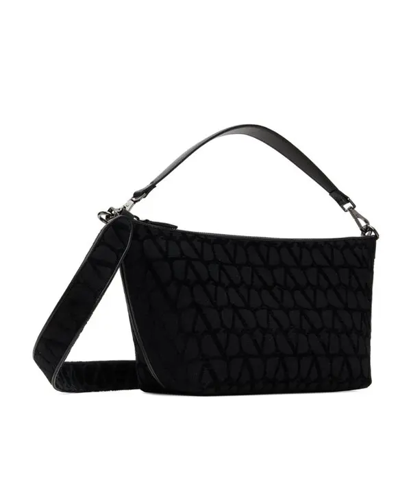 Valentino Garavani Iconographe Logo Jacquard Shoulder Bag