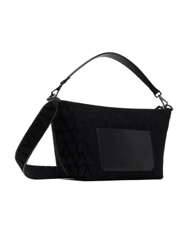 Valentino Garavani Iconographe Logo Jacquard Shoulder Bag