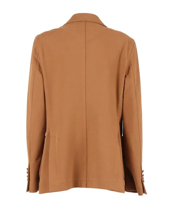 CIRCOLO 1901 Double-breasted Jacket With Button Closure - Brown