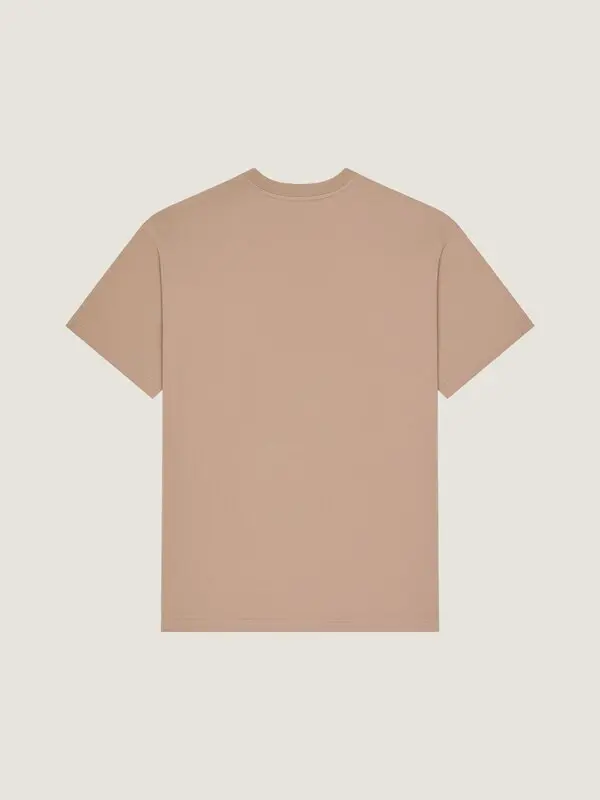 Givenchy Logo Patch Crewneck T-shirt - Light Brown