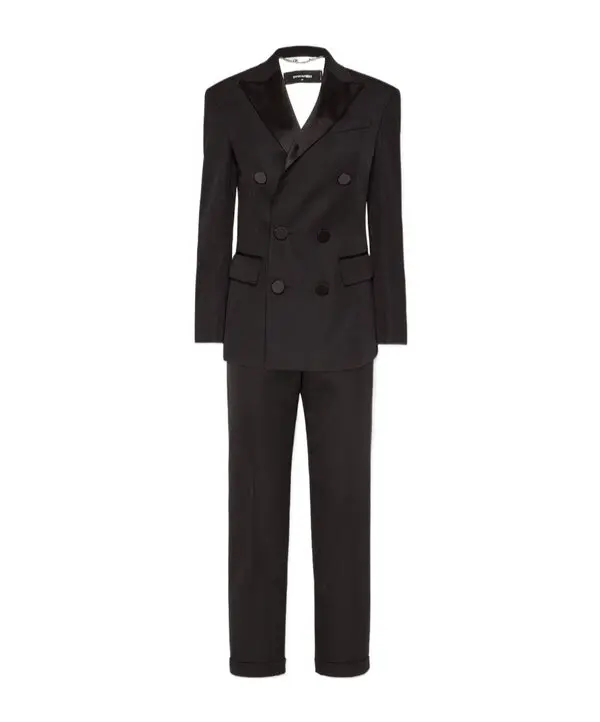 Dsquared2 Boston Double-breasted Satin Suit