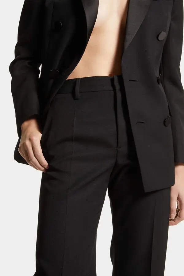 Dsquared2 Boston Double-breasted Satin Suit