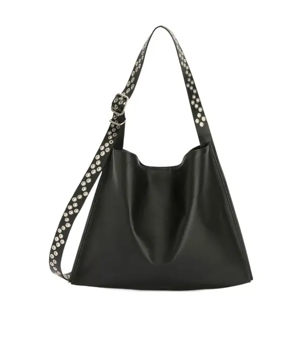 JIL SANDER Belt-strap Shoulder Bag - Black