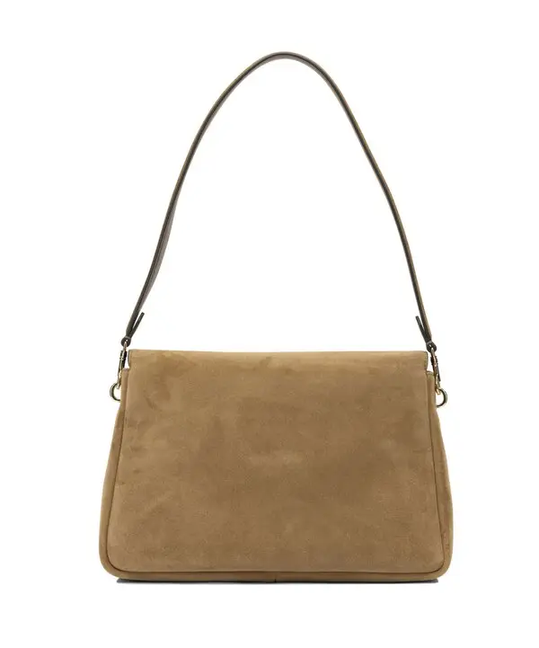 Tory Burch Charlie Shoulder Bag - Brown