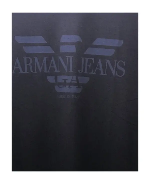 Emporio Armani Logo Round Collar Long-sleeved T-shirt