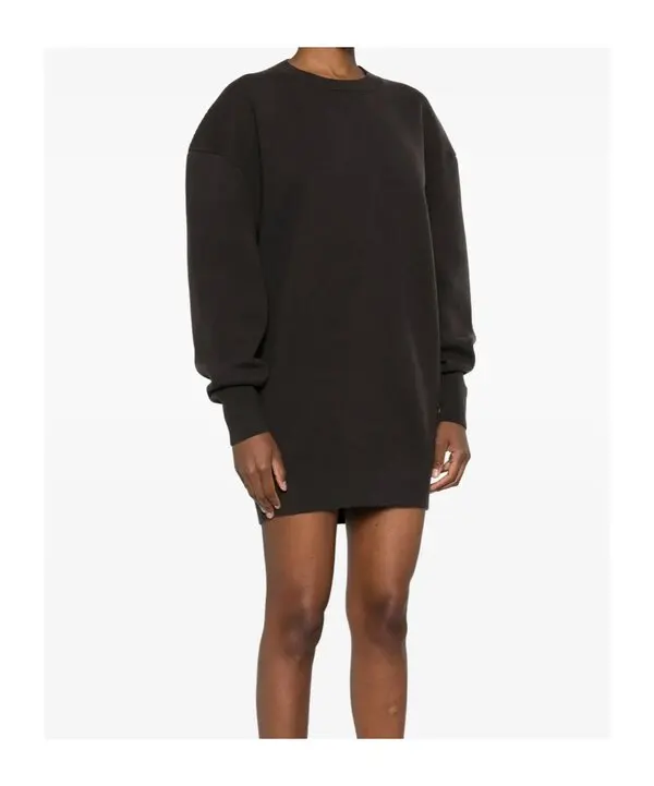 TOM FORD Sculptural Wool & Cashmere Mini Dress - Brown