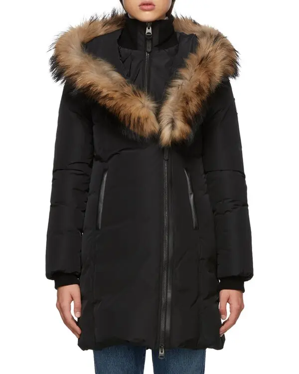 Mackage Kay F Asymmetrical Zip Coat