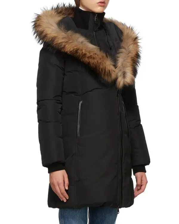 Mackage Kay F Asymmetrical Zip Coat