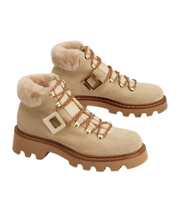 ROGER VIVIER Viv" Rangers Truck Booties