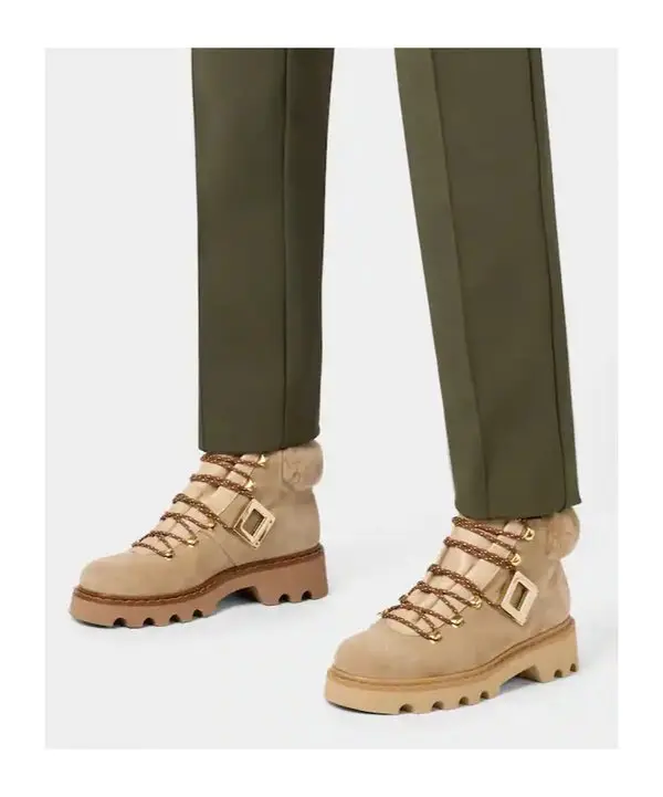 ROGER VIVIER Viv" Rangers Truck Booties
