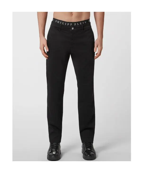 Philipp Plein Logo Slim Jeans
