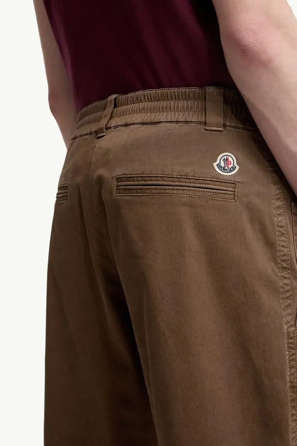Moncler Cotton Gabardine Pants
