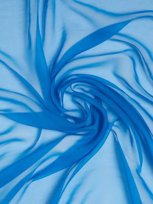 Max Mara Silk Chiffon Stole