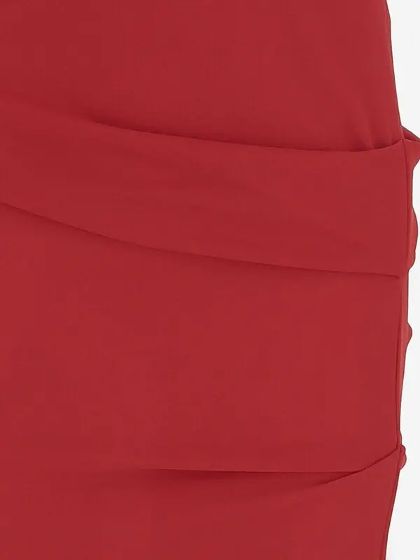Jacquemus Halter V-neck Dress