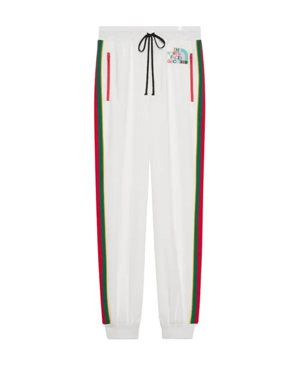 Gucci X The North Face Logo Embroidered Sweatpants
