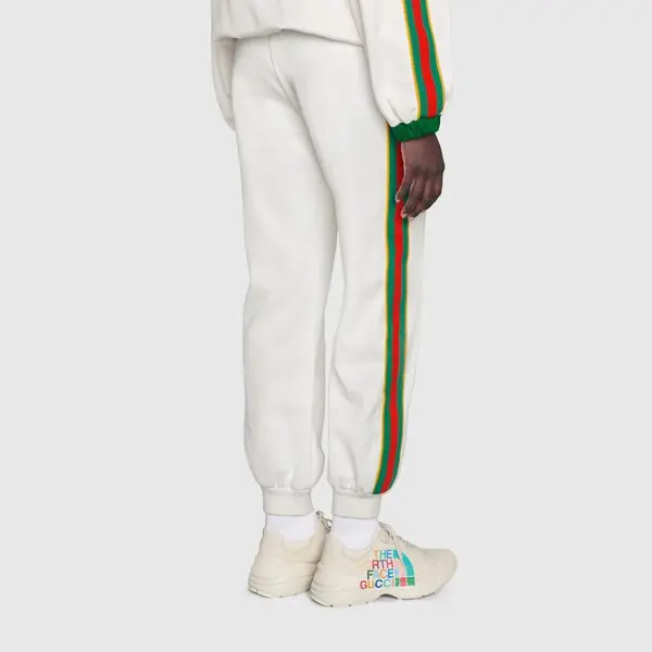 Gucci X The North Face Logo Embroidered Sweatpants