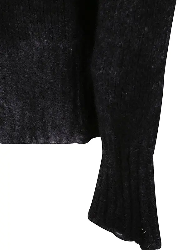 Avant Toi Crew Neck Sweater - Black