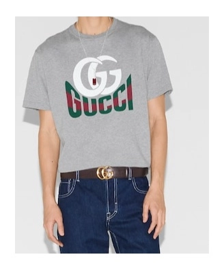 Gucci Logo Printed Crewneck T-shirt