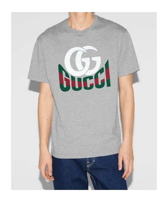 Gucci Logo Printed Crewneck T-shirt