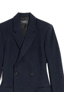 Balenciaga Collared Double-breasted Flared Coat