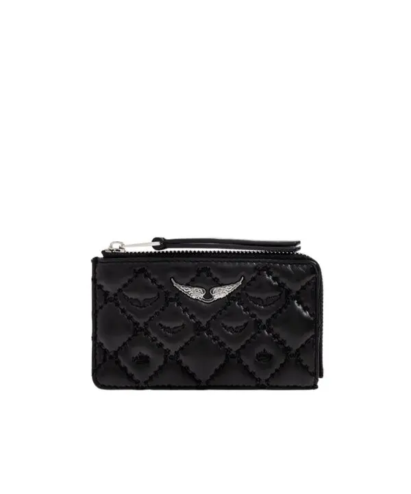 Zadig&Voltaire Quilted Wallet - Black