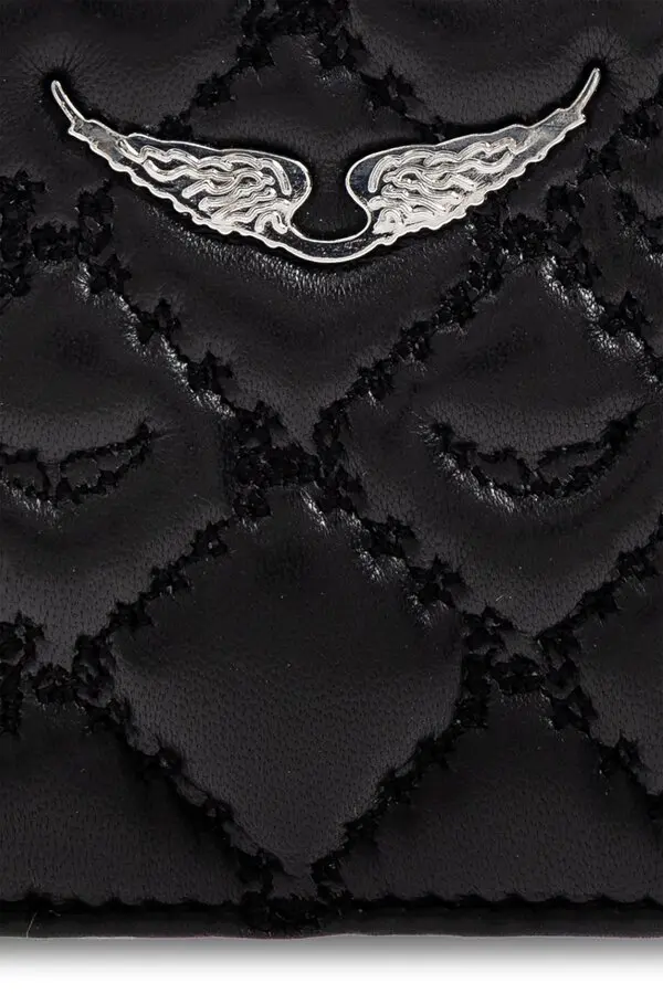 Zadig&Voltaire Quilted Wallet - Black