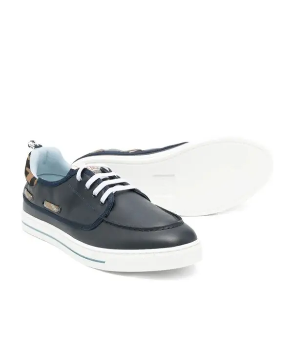 Fendi Leather Sneakers - Black