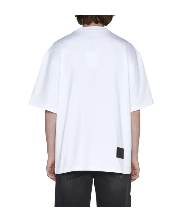 We11Done Logo-print Cotton T-shirt - Gray