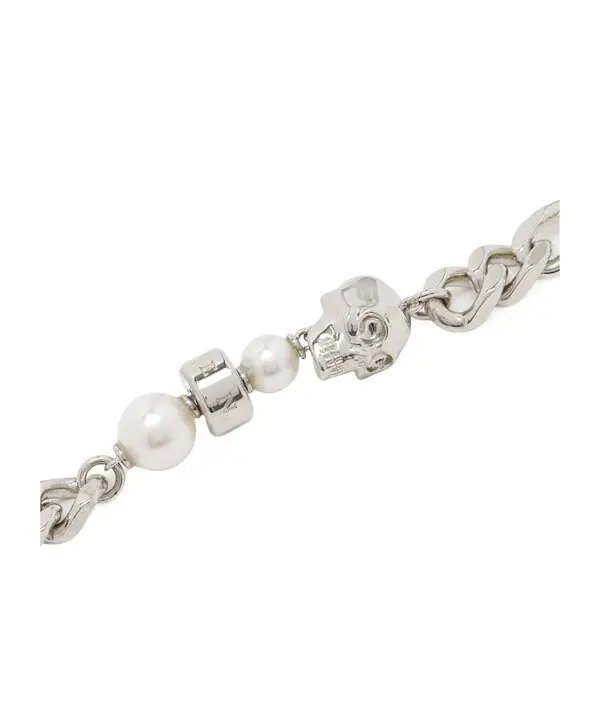 Alexander McQueen Skull Embellished Bracelet