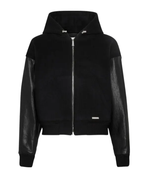 Dsquared2 80s Bomber Jacket With Hood