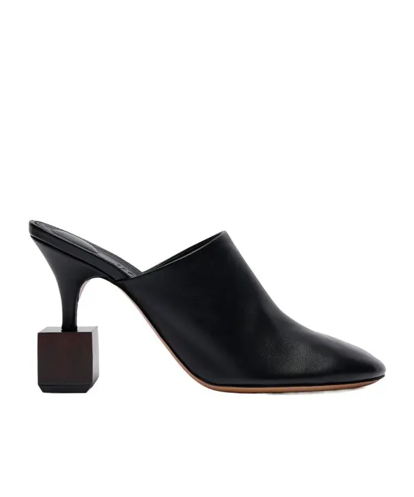 Jacquemus Bisou Slip-on Mules - Black