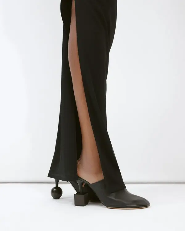Jacquemus Bisou Slip-on Mules - Black