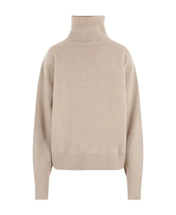 Isabel Marant Étoile High Neck Ribbed Knit Jumper