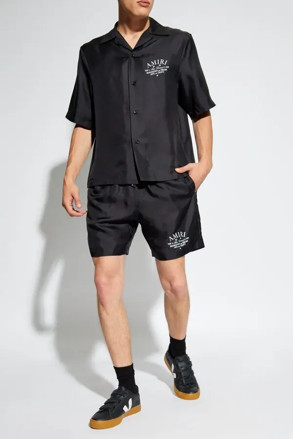 Amiri Arts District Drawstring Shorts - Black
