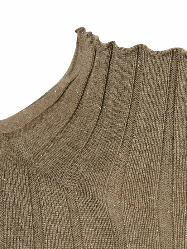Peserico Long-sleeved Glitter Detail Pullover