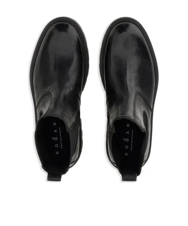 Hogan H673 Round-toe Chelsea Boots