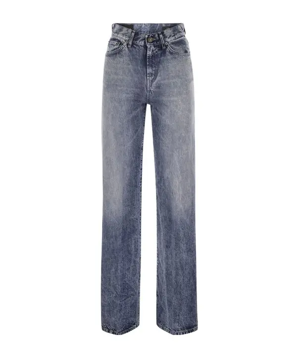 DONDUP Wide Leg Jeans - Blue