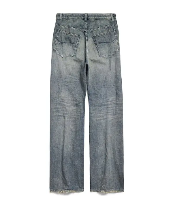 Balenciaga Low Crotch Jeans - Blue