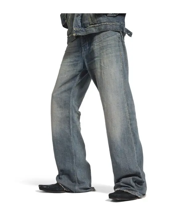 Balenciaga Low Crotch Jeans - Blue
