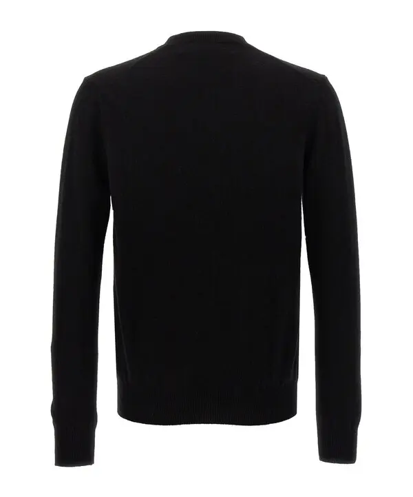 Play Comme Des Garcon Heart-logo Button Cardigan