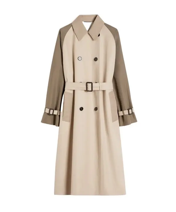 Max Mara Reversible Water-repellent Trench Coat