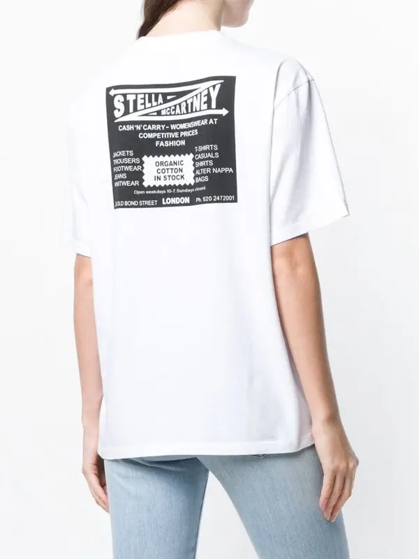 Stella McCartney Printed Short Sleeve T-shirt