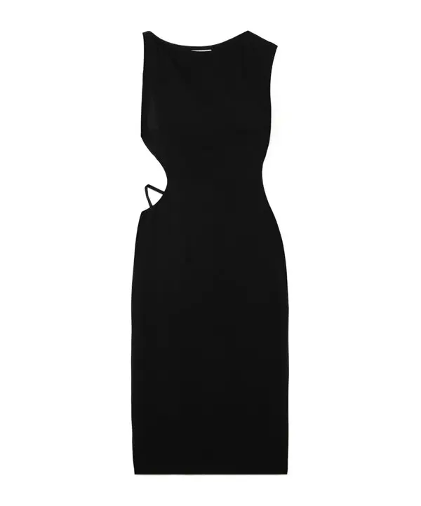 ST. AGNI Arc Cut-out Detailed Sleeveless Midi Dress - No